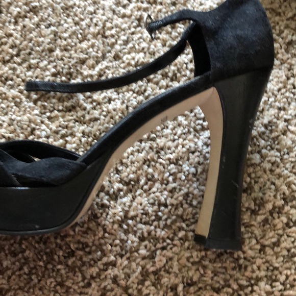 Bakers | Shoes | Euc Bakers Black Platform Heels Minor Wear | Poshmark